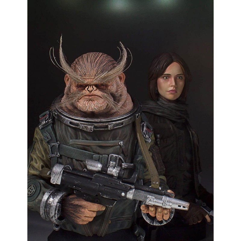 Buste Gentle Giant – Rogue One: A Star Wars Story – Bistan échelle 1/6 ...